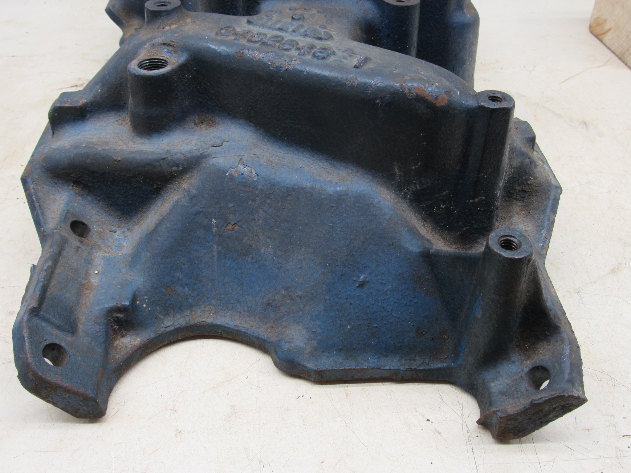 Intake Manifold Casting# 3462848 - Date 11-21-69 - A - E - Body - 340 4 ...