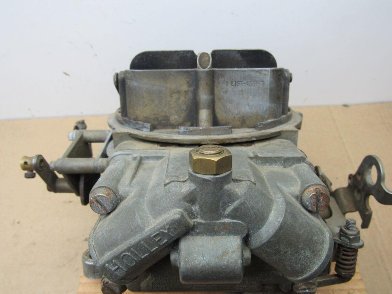 Carburetor Holley# 4779-2 - 4 bbl - 750 CFM - Double Pumper - Model ...