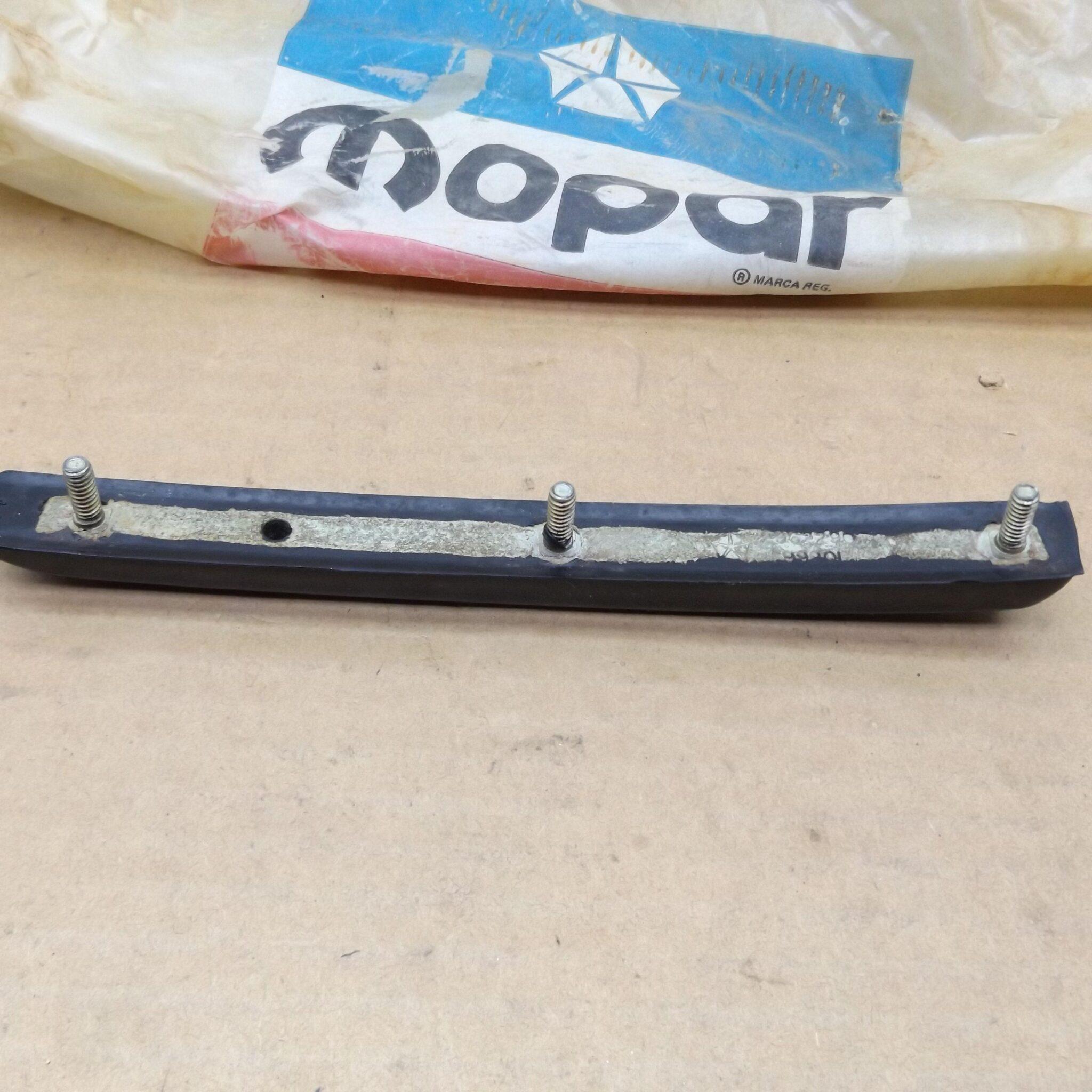 Front Bumper Cushion# 2962290 - E - Body - 'Cuda - 1970 - NOS - SHIPS ...