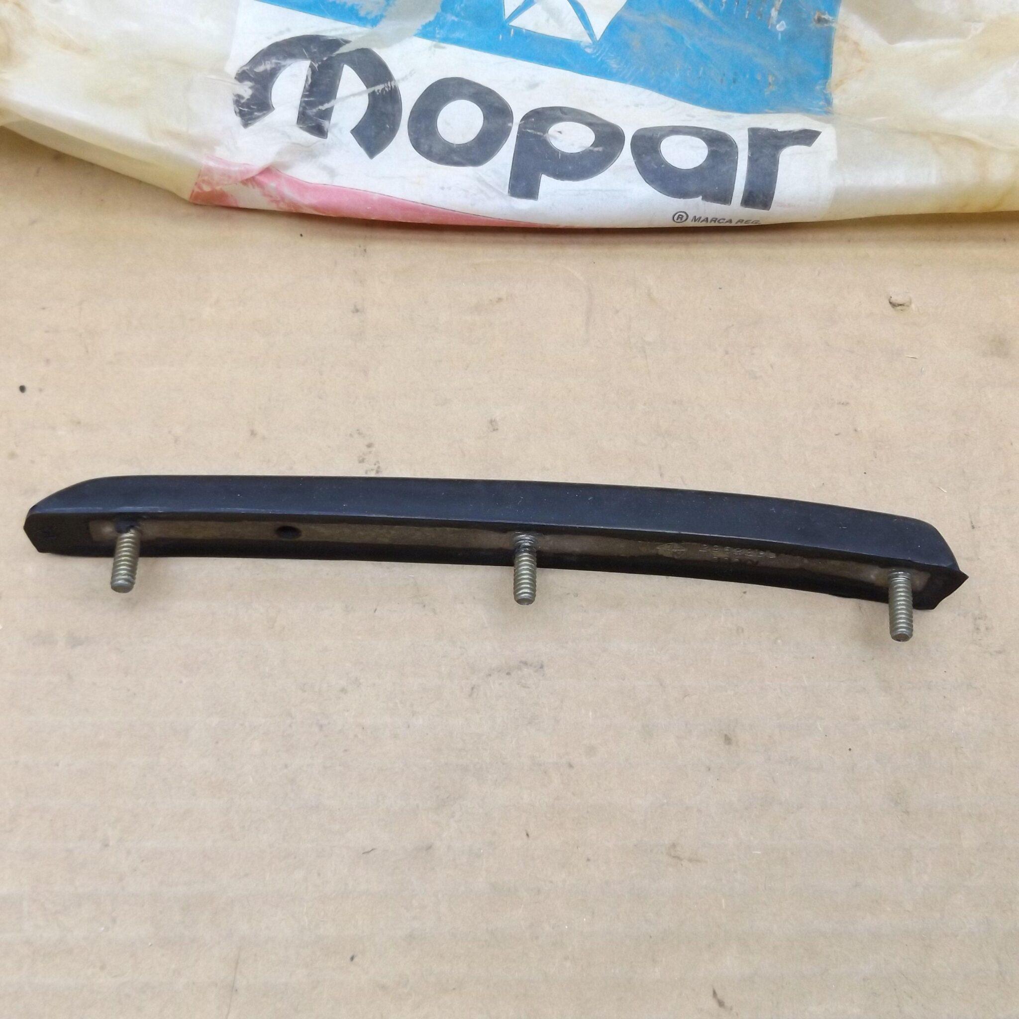 Front Bumper Cushion# 2962290 - E - Body - 'Cuda - 1970 - NOS - SHIPS ...