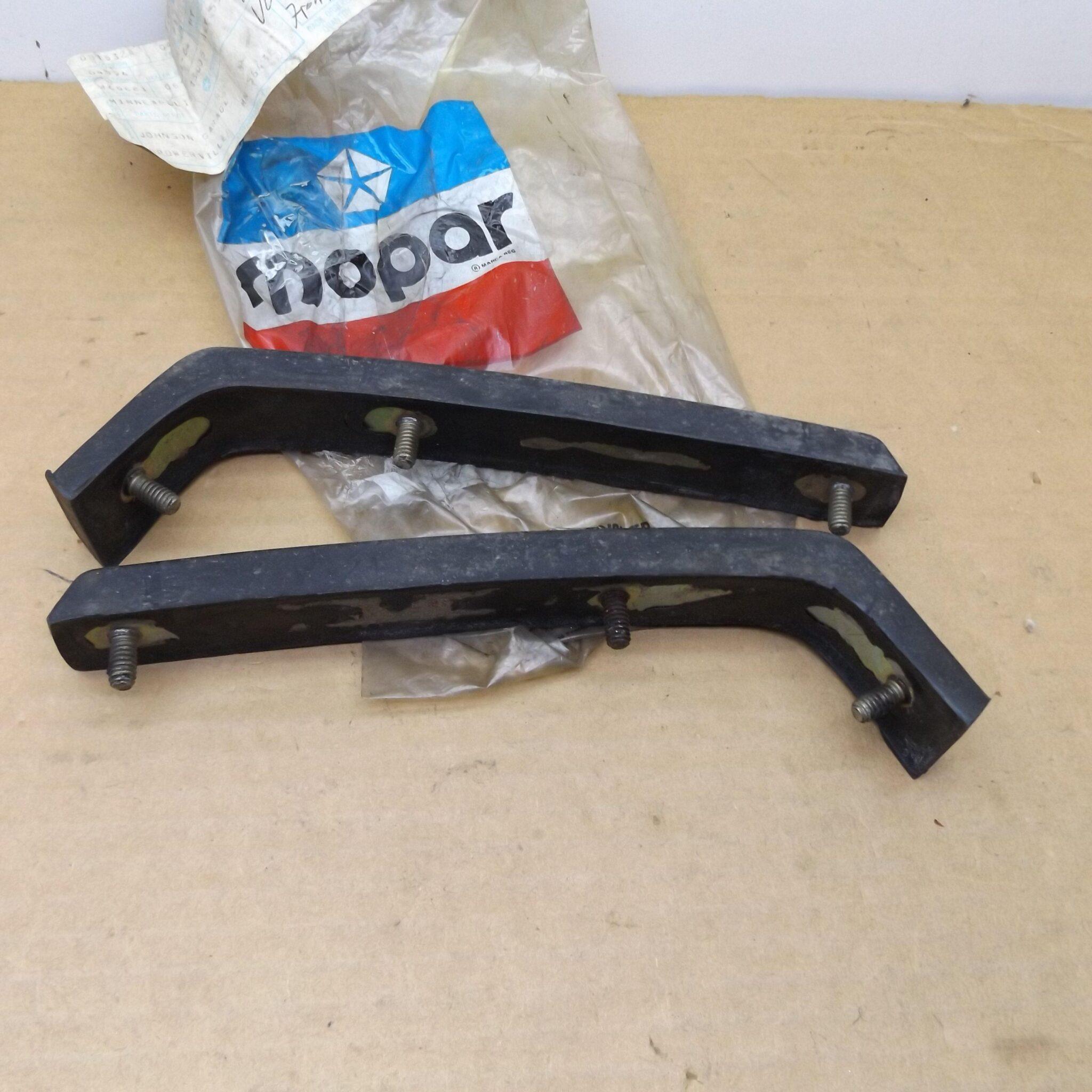 Front Bumper Guard Cushions# 4001114 - Pair - F - Body - 1976-77 - NOS ...