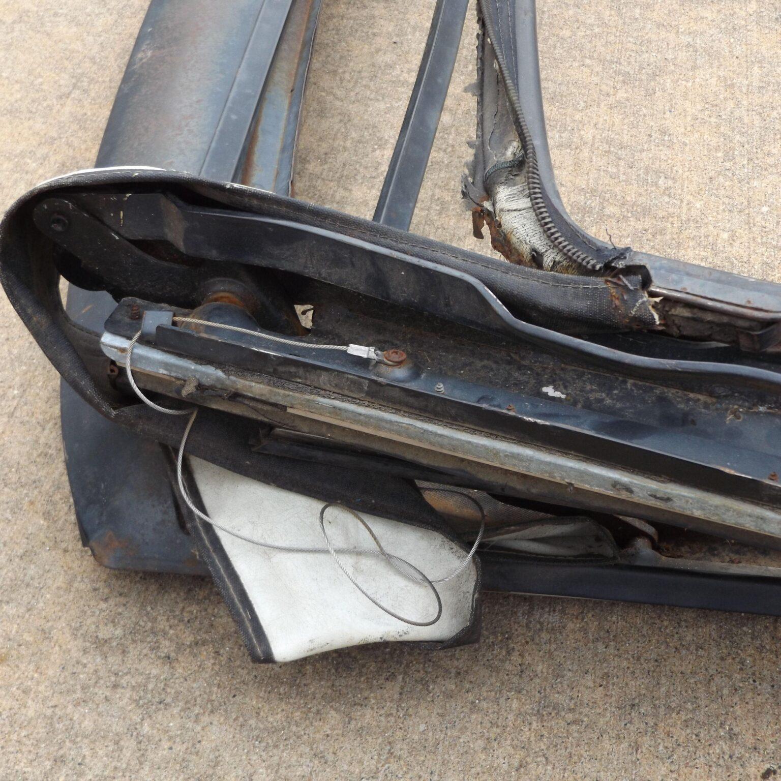 Folding Top Frame Assembly - A - Body - Convertible - 1967-69 - USED ...