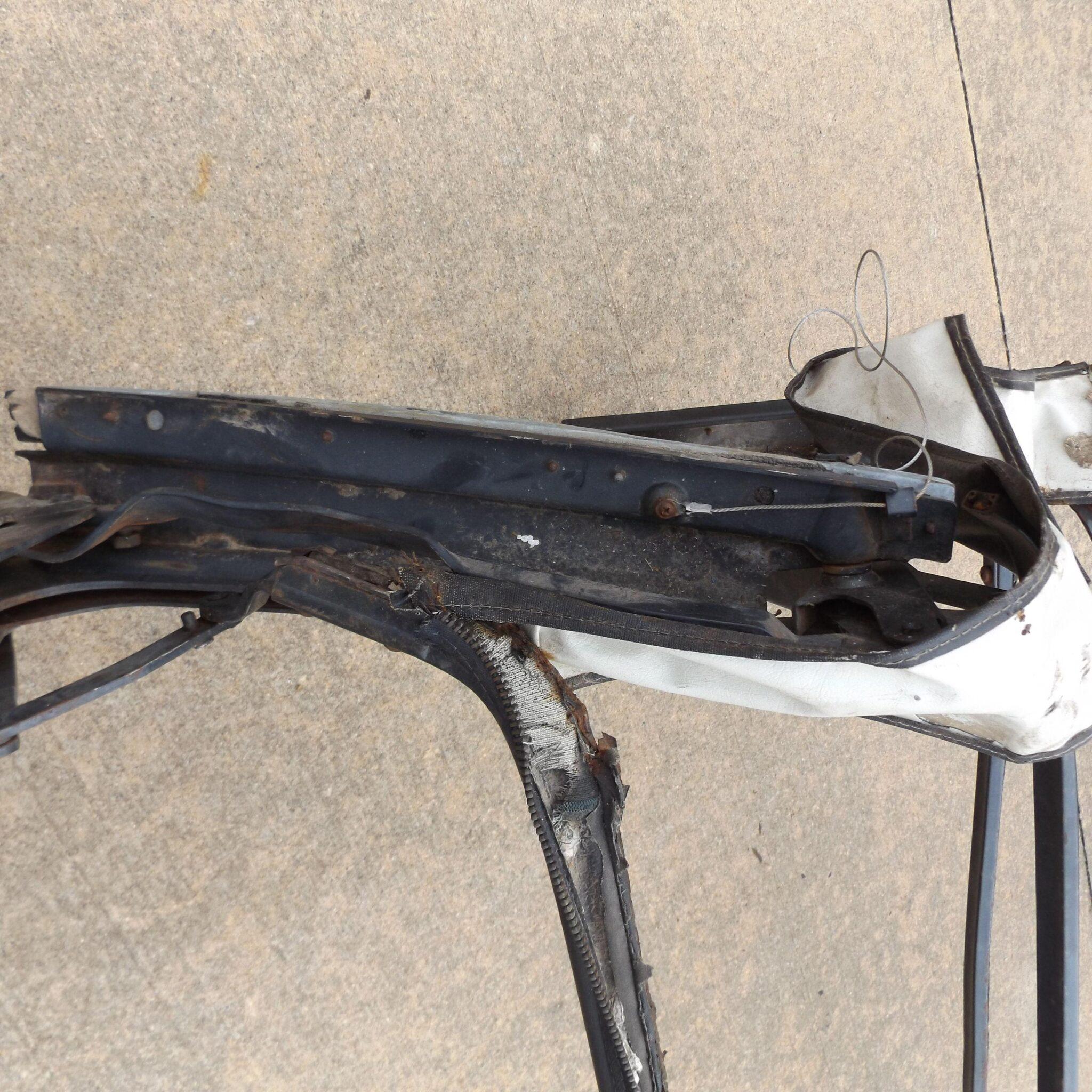 Folding Top Frame Assembly - A - Body - Convertible - 1967-69 - USED ...