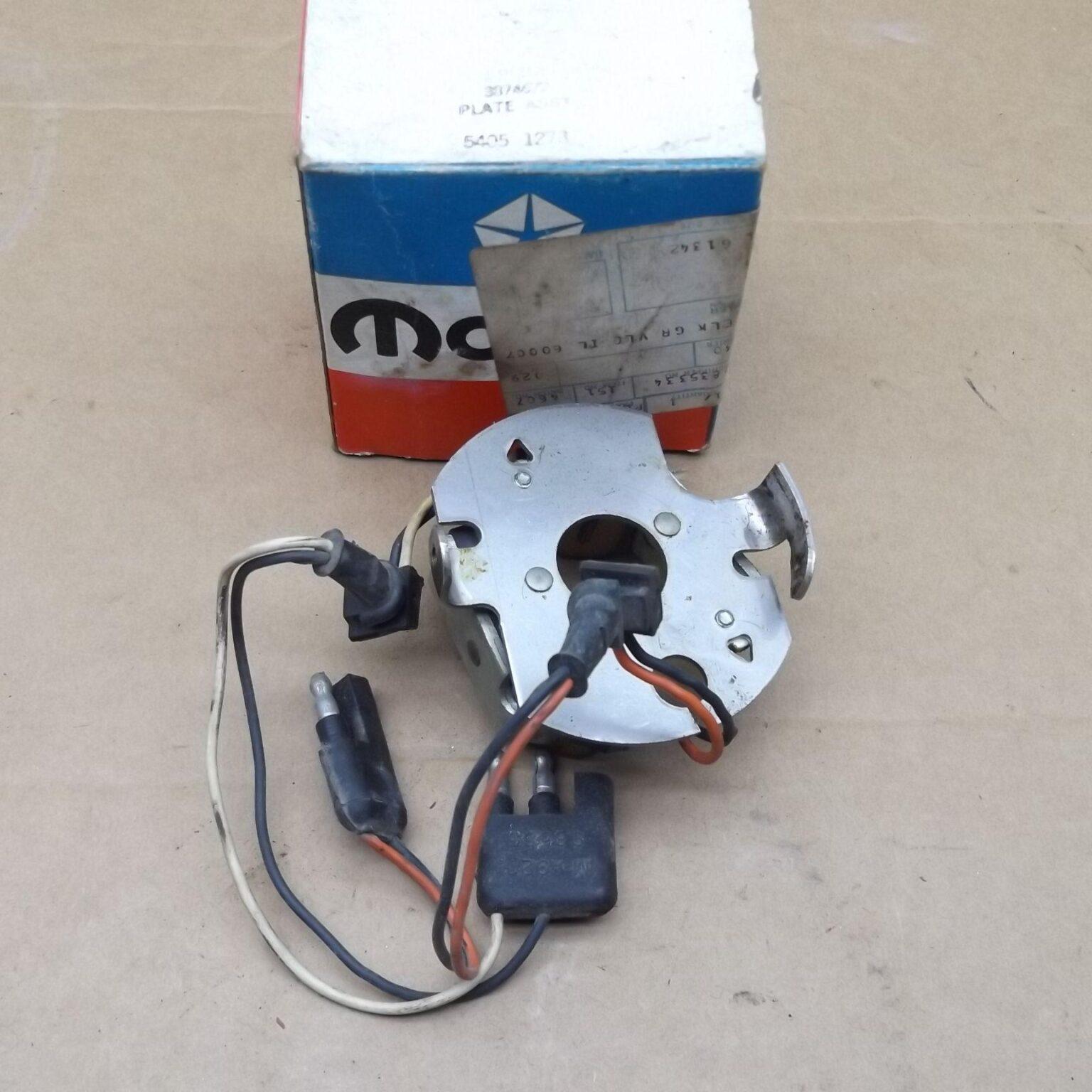 Distributor Pick-Up and Plate# 3874672 - Electronic - Dual Pick-Up ...