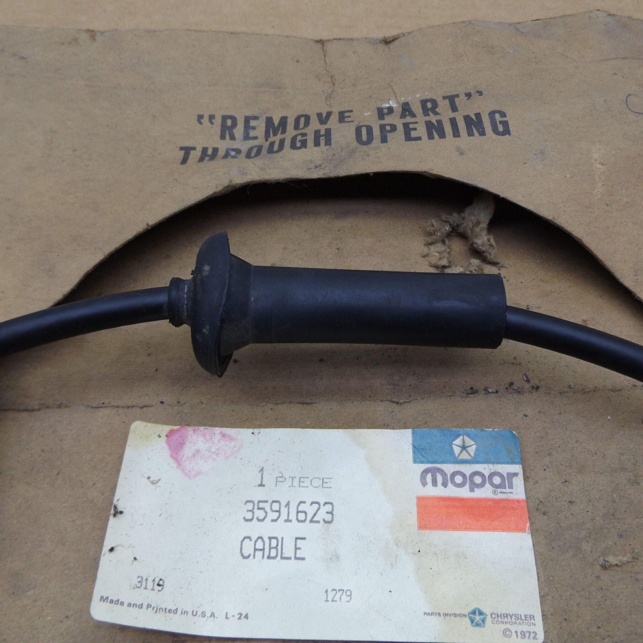 Speedometer to Speed Control Cable# 3591623 - Housing Only - R - Body ...