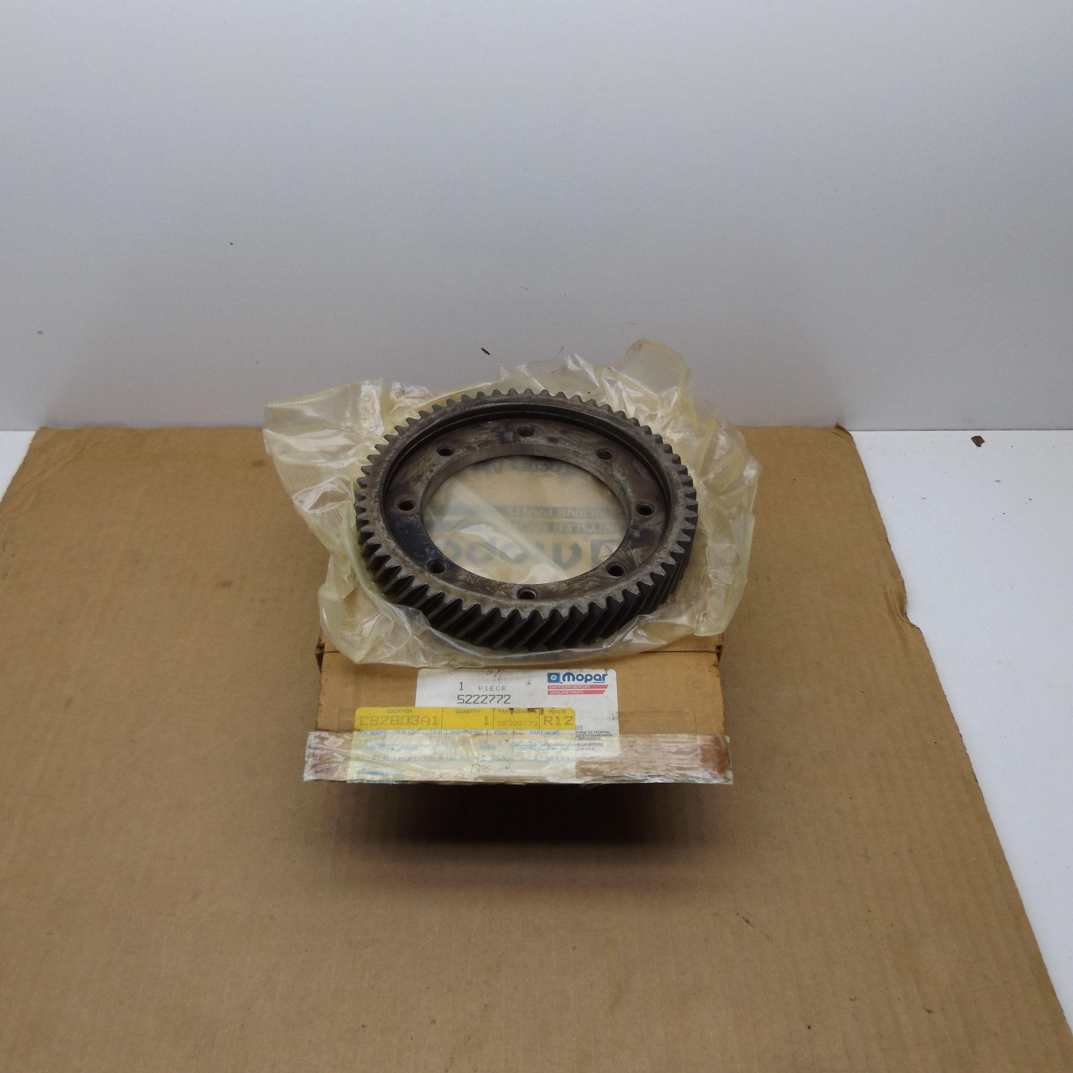 Transaxle Differential Final Drive Gear# 5222772 - Manual Trans - 4 Cyl ...