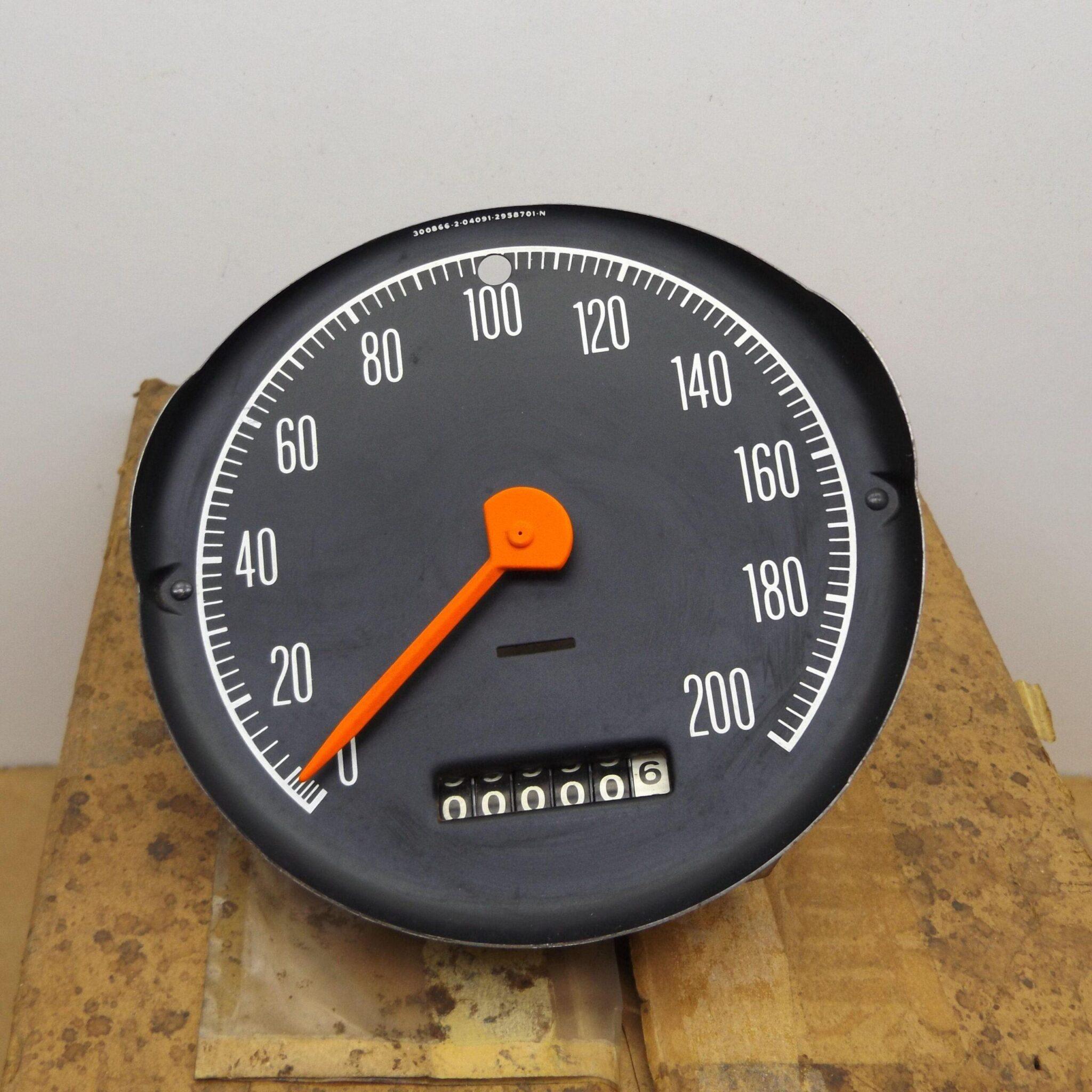 Speedometer Gauge# 2958701 - Kilometer - Export - Dodge - Plymouth Van ...