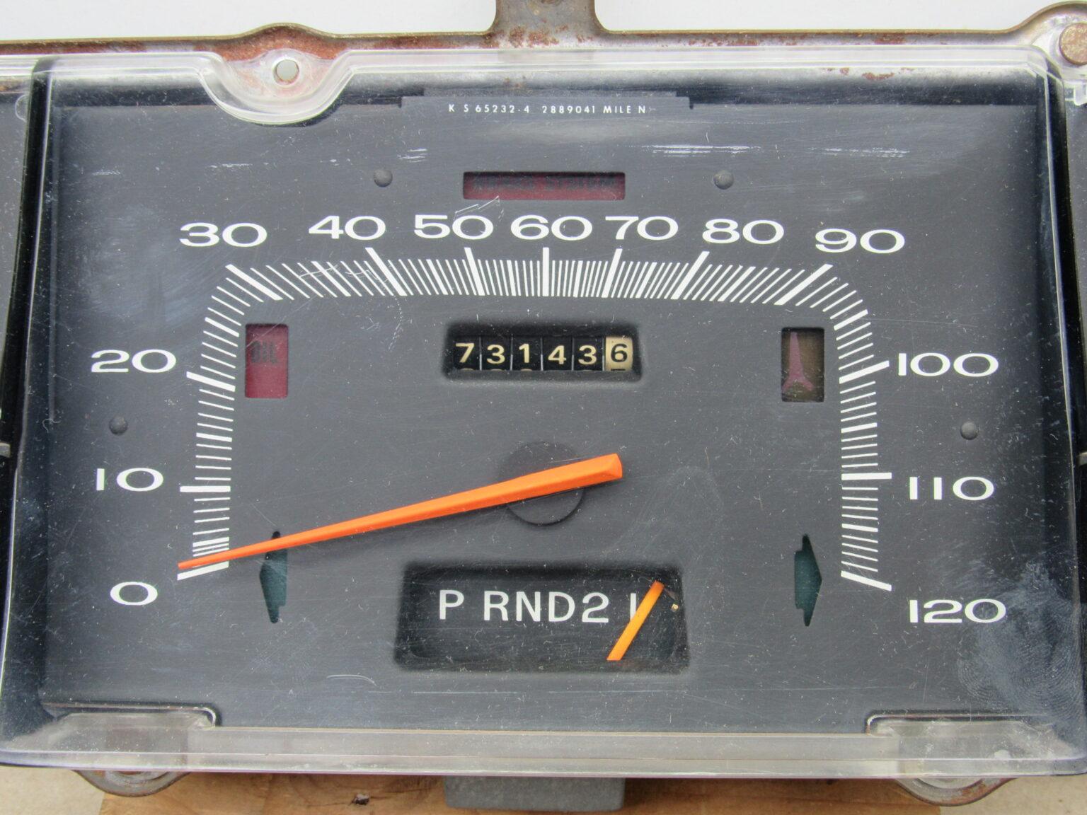 Speedometer Gauge Cluster Assembly# 2889041 - C - Body - Plymouth Fury ...