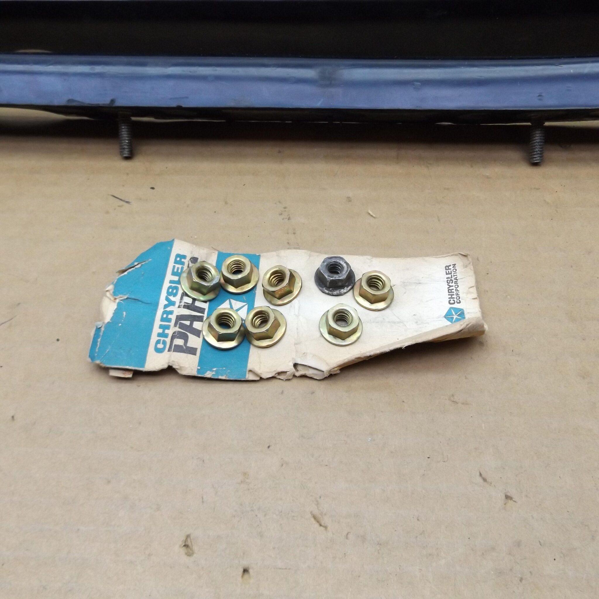 Front Bumper Guard Cushion Pkg# 3481815 - C - Body - Plymouth - 1970-71 ...