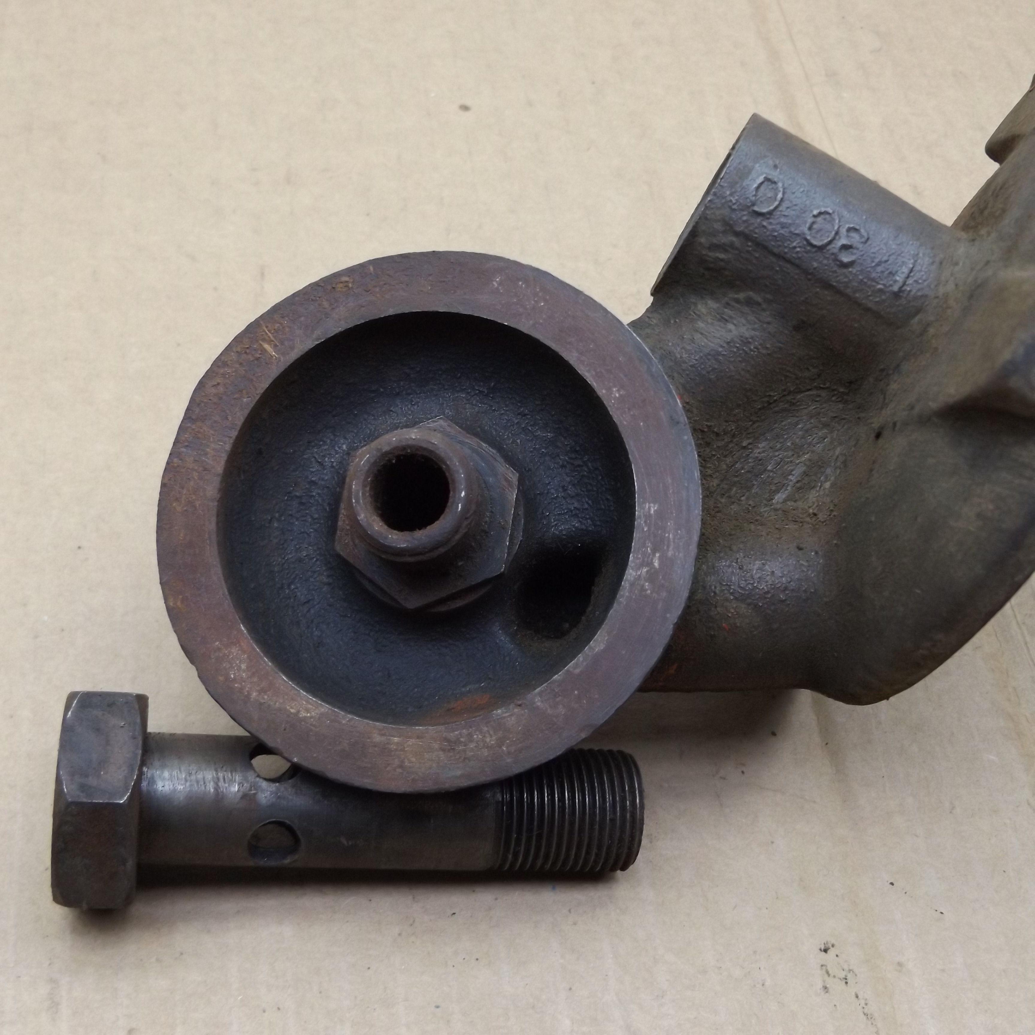 Oil Filter Base Adapter# 2951996 - Date 1-30-70 - Small Block - V8 ...