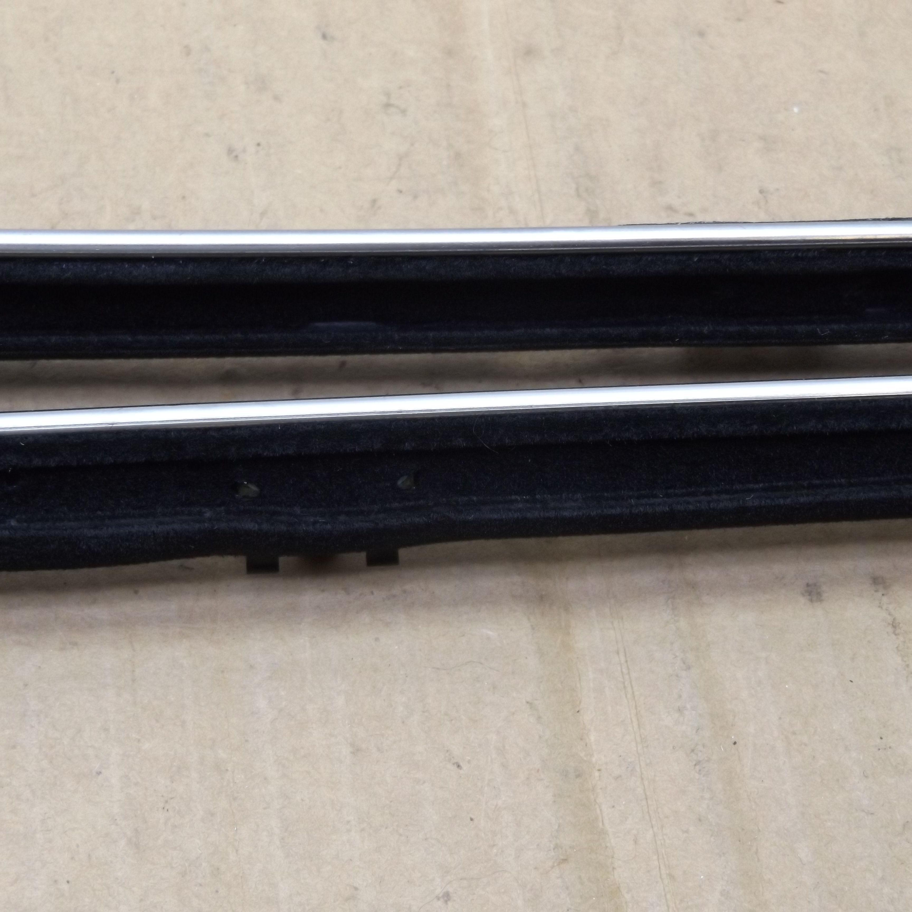 Front Door Outer Window Belt Weatherstrip# 2860046 / 2860047 - Pair - B ...