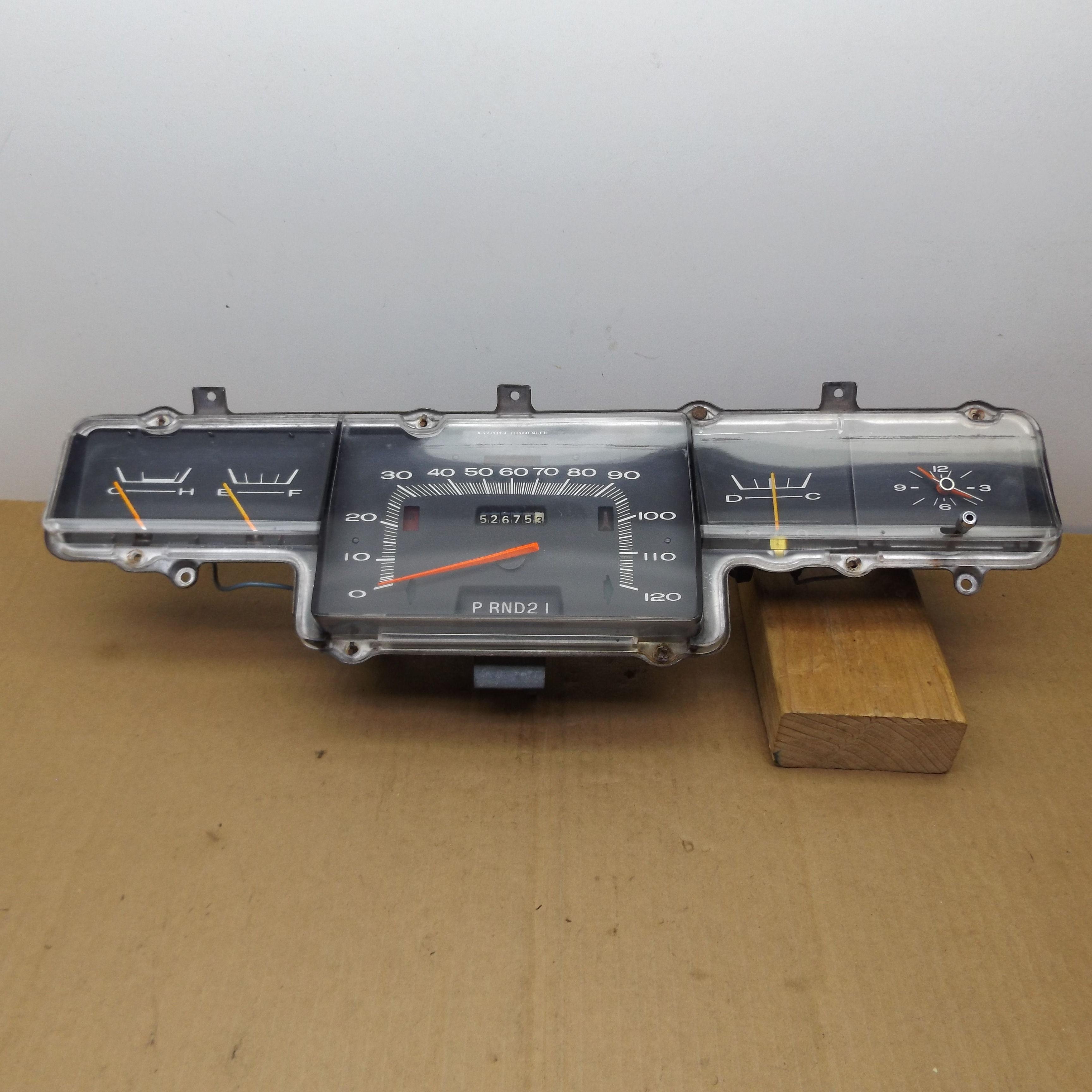 Speedometer Gauge Cluster Assembly# 2889041 - C - Body - Plymouth Fury ...