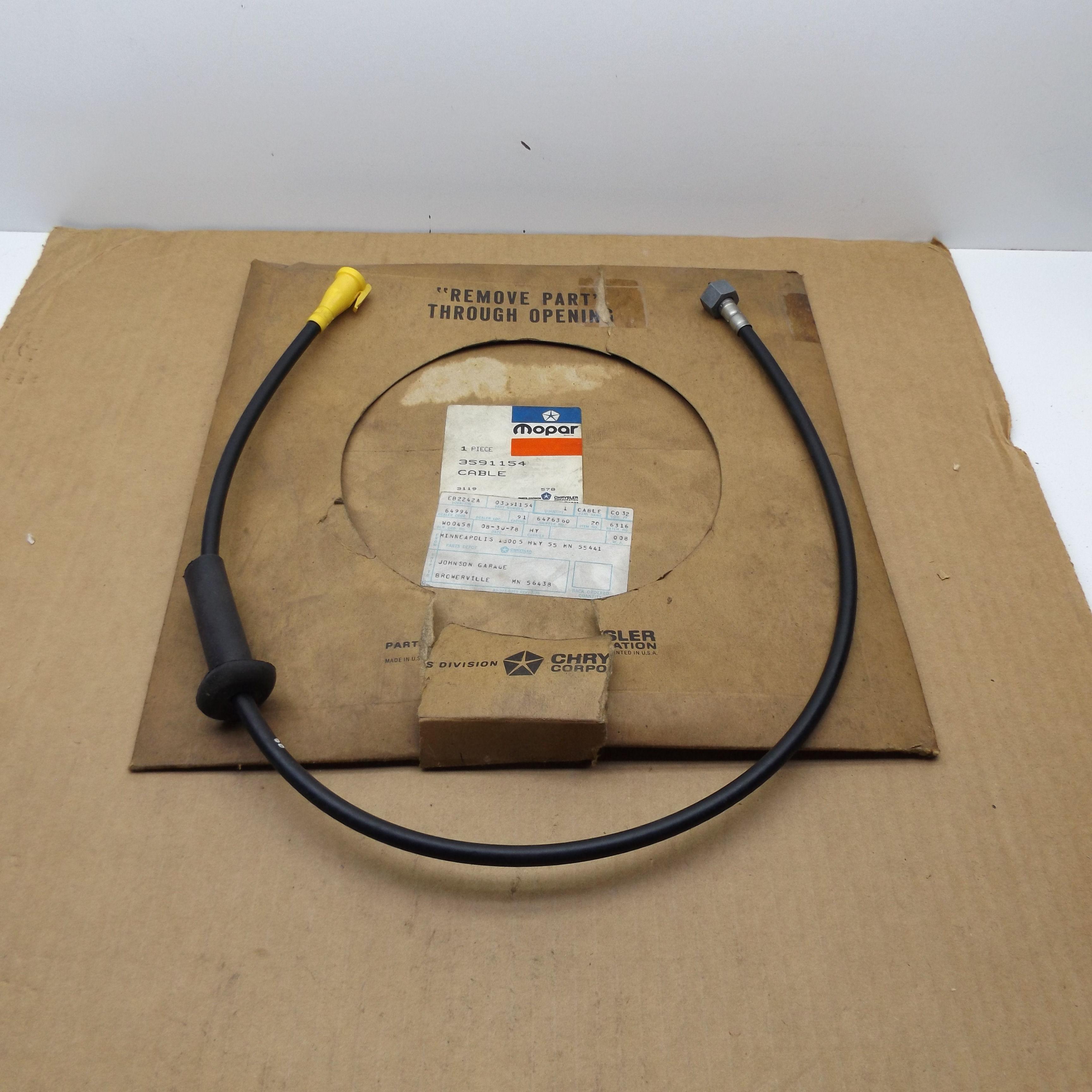 Speedometer to Speed Control Cable# 3591154 - F - Body - 1978 - NOS ...