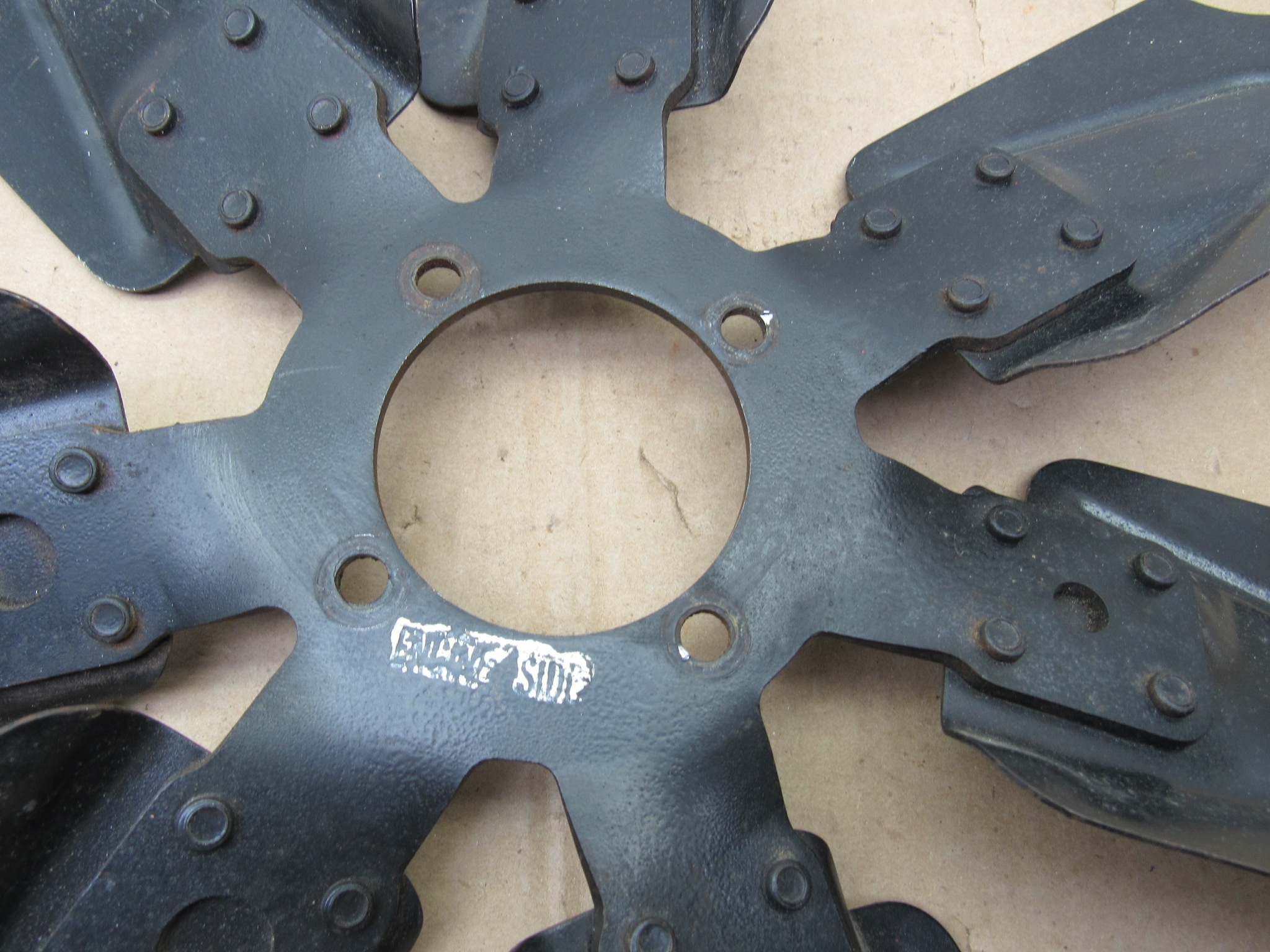 Radiator Fan# 2863215 - 7 Blade - A - B - C - Body - 1968-72 - USED ...