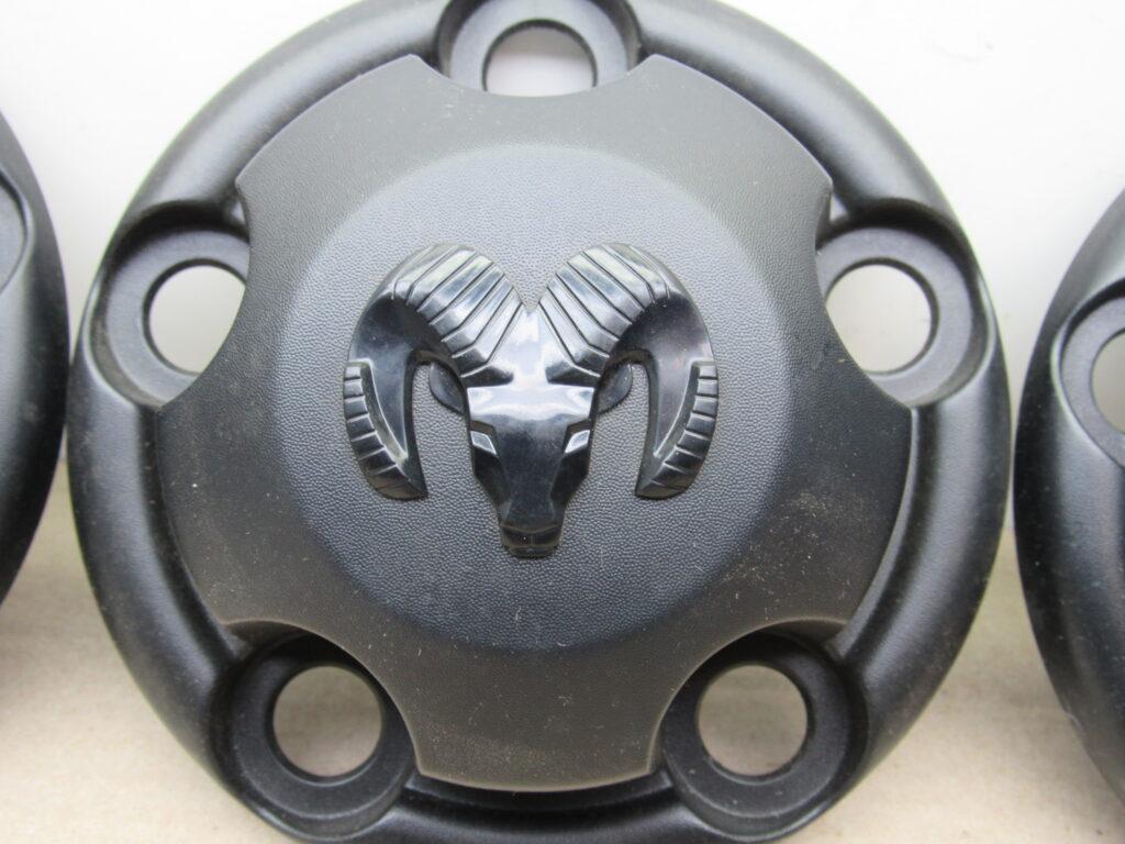 Wheel Center Cap# 52038266 - Set of 4 - Black - Dodge Ram Van - Truck ...