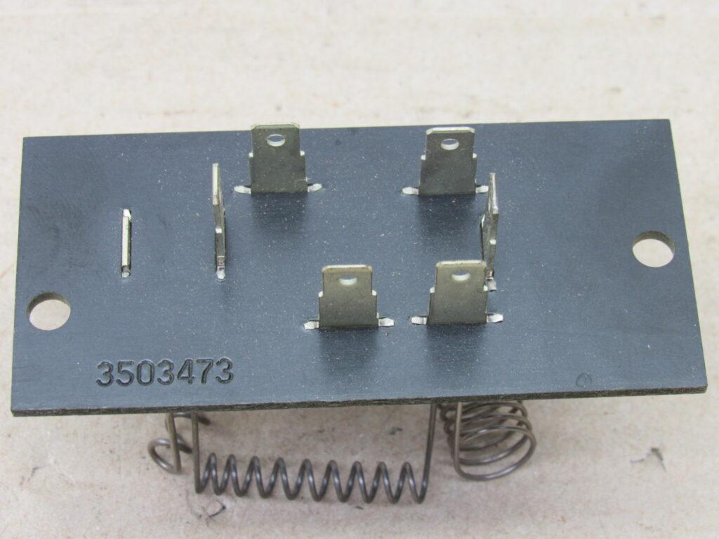 A/C Blower Motor Resistor# 3503473 - W/A.T.C. - C - Body - 1974-75 ...