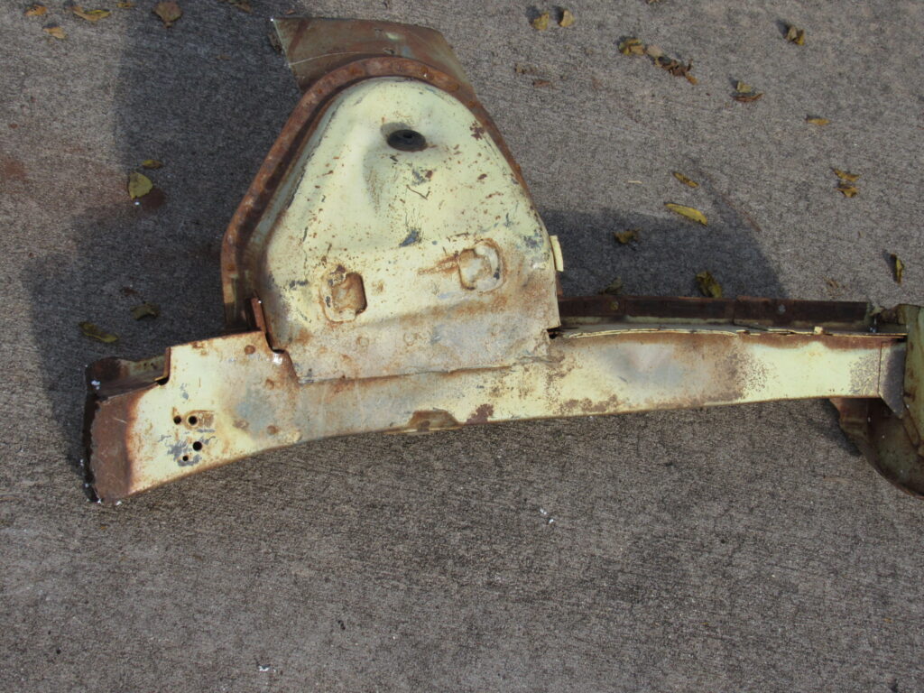 Front Side Frame Rail Pkg# 2576507 - LH - Partial - B - Body - 1966-69 ...