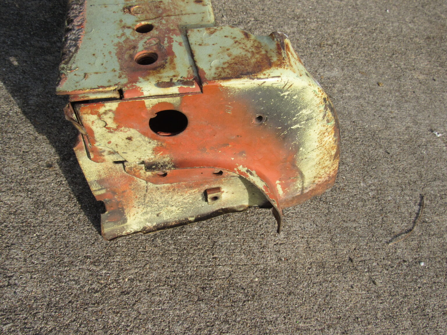 Front Side Frame Rail Pkg# 2576507 - LH - Partial - B - Body - 1966-69 ...
