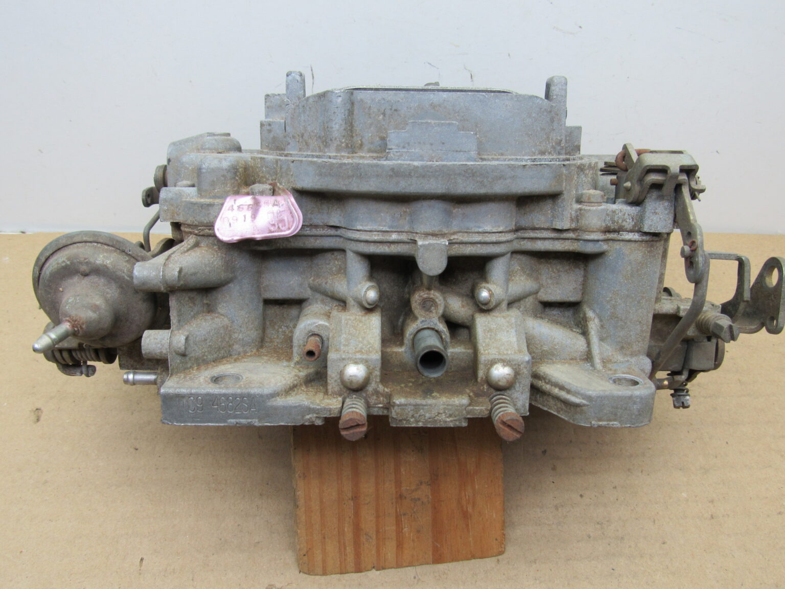 Carburetor - Carter# 4682SA - Date C-9 - 4 BBL - AVS - A - B - Body ...